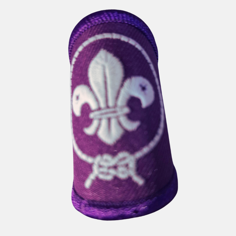 TWD_Purple Embroidered Woggle (Iilluminating)_Scout Bazaar