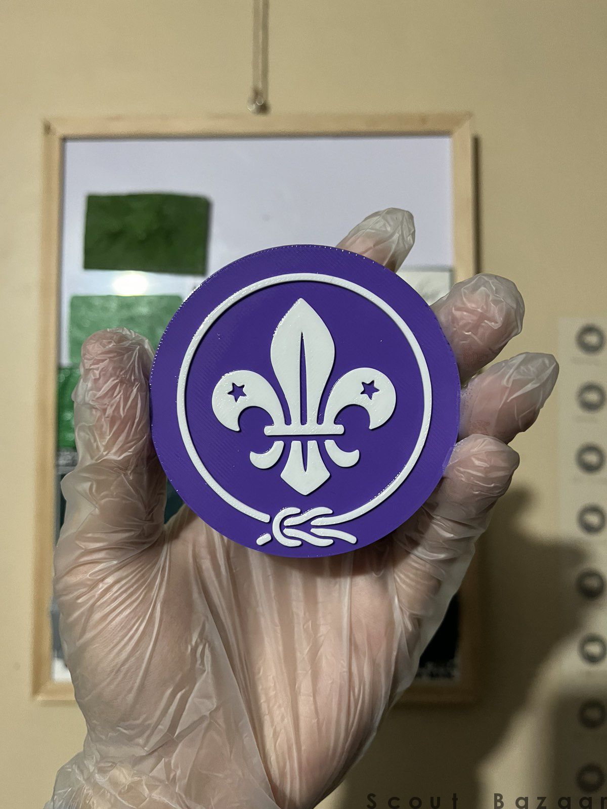 PHP_WOSM Brand 3D Printed Logo_Scout Bazaar